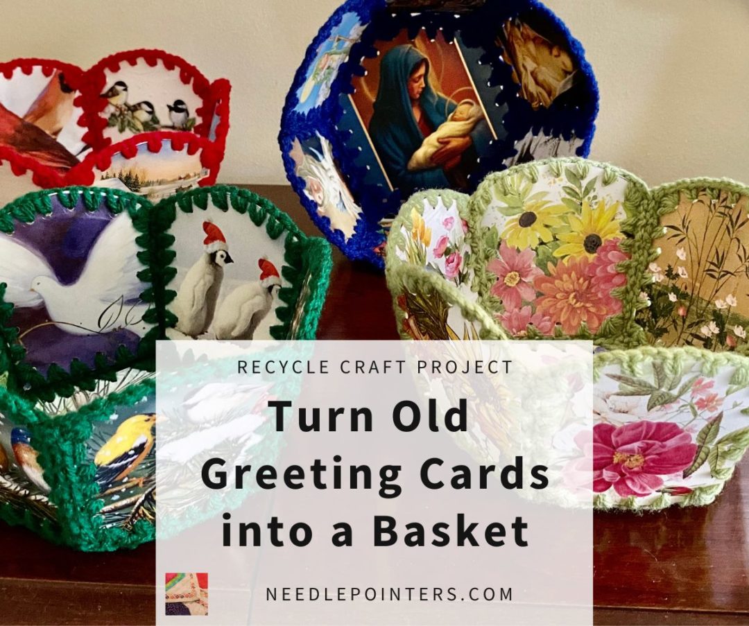 45 Best Crafts to Upcycle and Reuse Old Christmas Cards - Pillar Box Blue