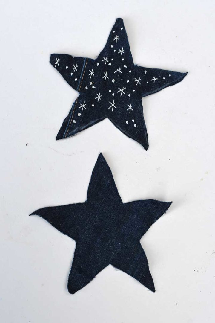 Beautiful Fabric Star Ornament - Tutorial And Free Pattern - Pillar Box ...