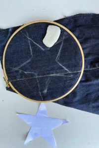 Beautiful Fabric Star Ornament - Tutorial And Free Pattern - Pillar Box ...