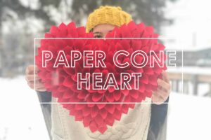 45 Delightful Paper Heart Crafts for Every Occasion - Pillar Box Blue