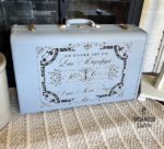 21 Amazing Vintage Old Suitcase Ideas: You'll Want To Try - Pillar Box Blue