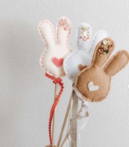 50 Adorable Bunny Craft Ideas For Adults And Teens - Pillar Box Blue