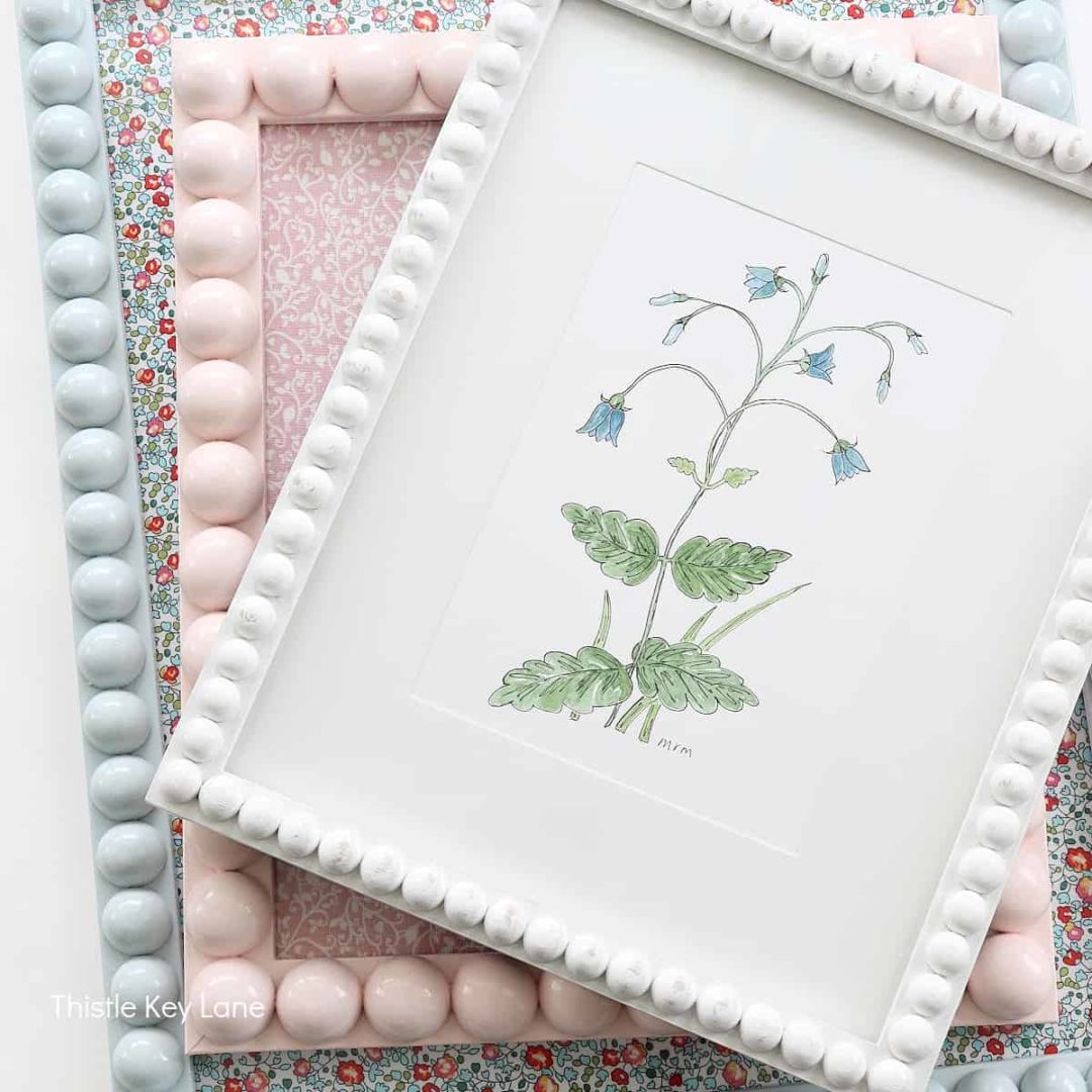 50+ Creative Spring Crafts For Adults You'll Want to Make - Pillar Box Blue