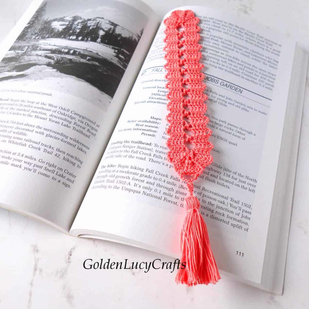 50 Unique DIY Bookmark Ideas: Designs for Every Reader - Pillar Box Blue