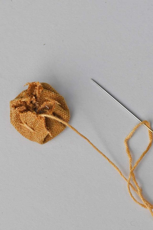 Fabric Flower Making Tutorial: Crafting Whimsical Blooms - Pillar Box Blue