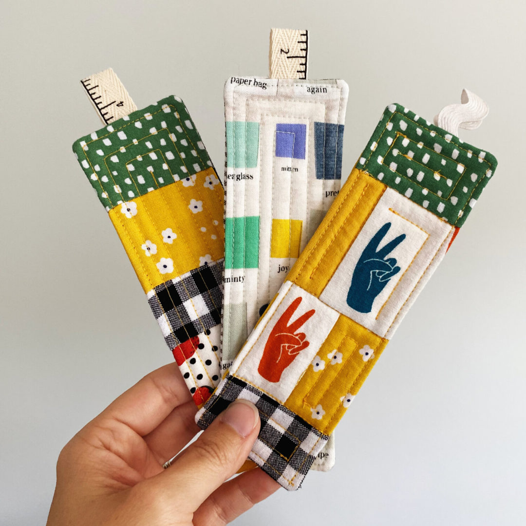 50 Unique DIY Bookmark Ideas: Designs for Every Reader - Pillar Box Blue