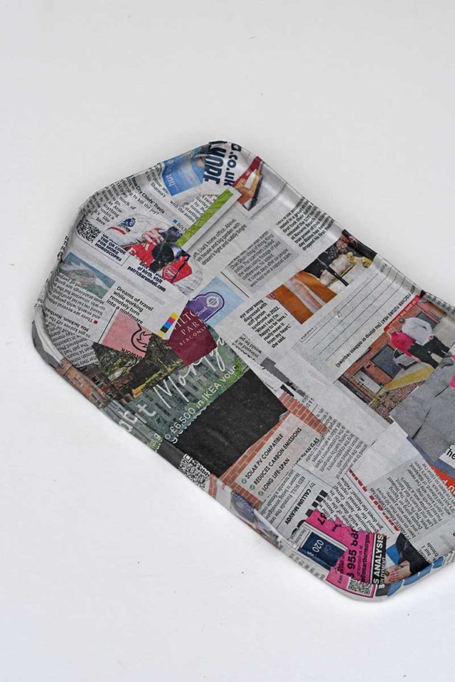 How To Make A Charming Paper Mache Tray with a Mushroom Design - Pillar ...