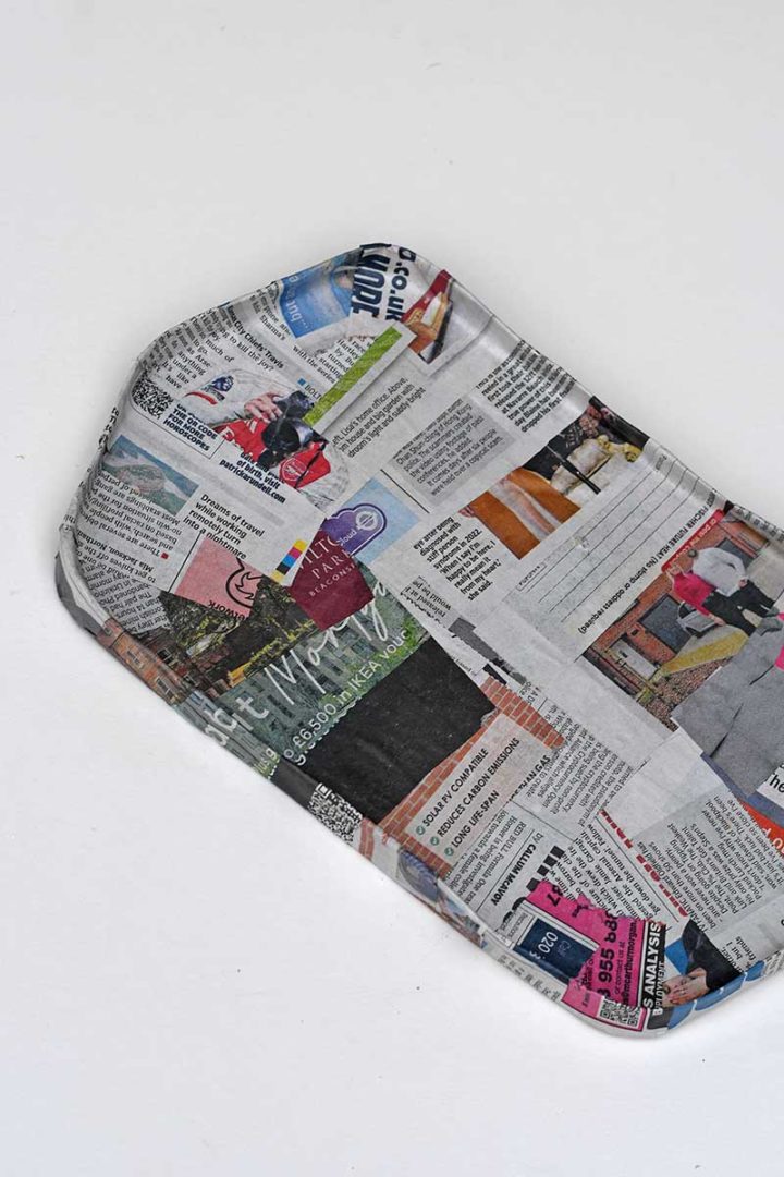How To Make A Charming Paper Mache Tray with a Mushroom Design - Pillar ...