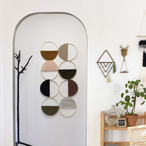 65 DIY Boho Decor and Craft Ideas To Transform Your Home - Pillar Box Blue