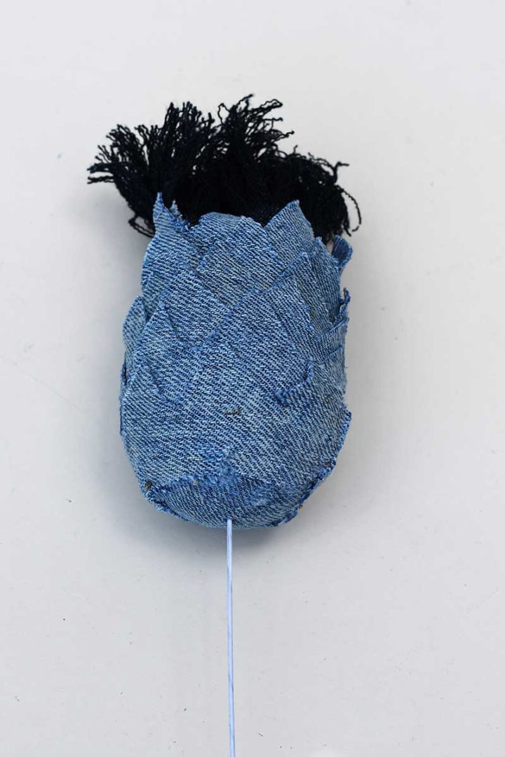 DIY Fabric Thistles: Upcycle Fabric into Beautiful Thistle Flowers ...