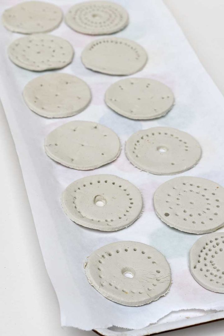 Unique & Chic: Create Your Own Embroidered Clay Pendants - Pillar Box Blue