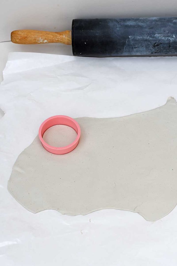 Unique & Chic: Create Your Own Embroidered Clay Pendants - Pillar Box Blue