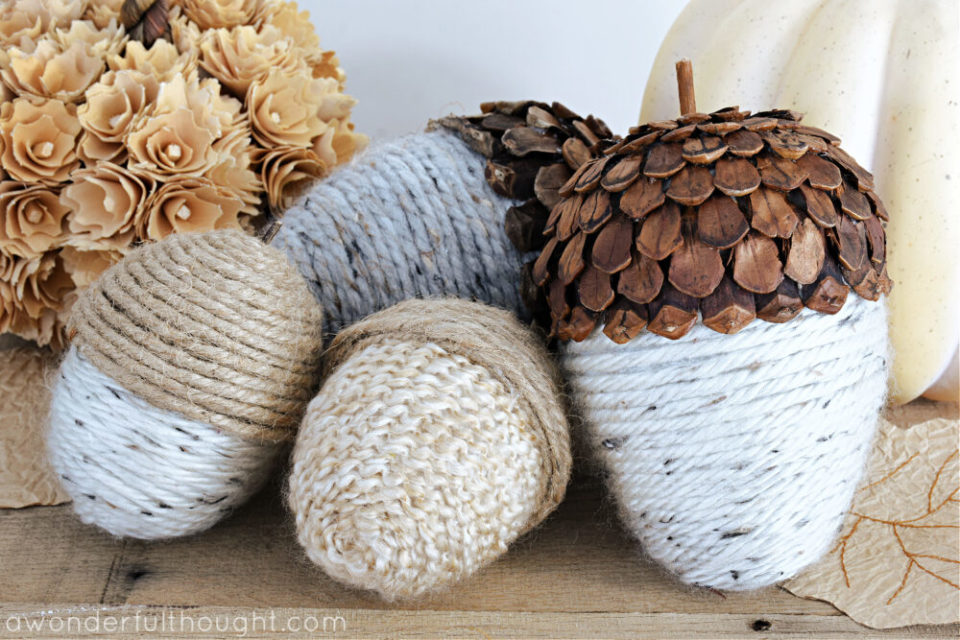 35 Easy Acorn Crafts for Adults: Wreaths, Garlands, and More! - Pillar ...