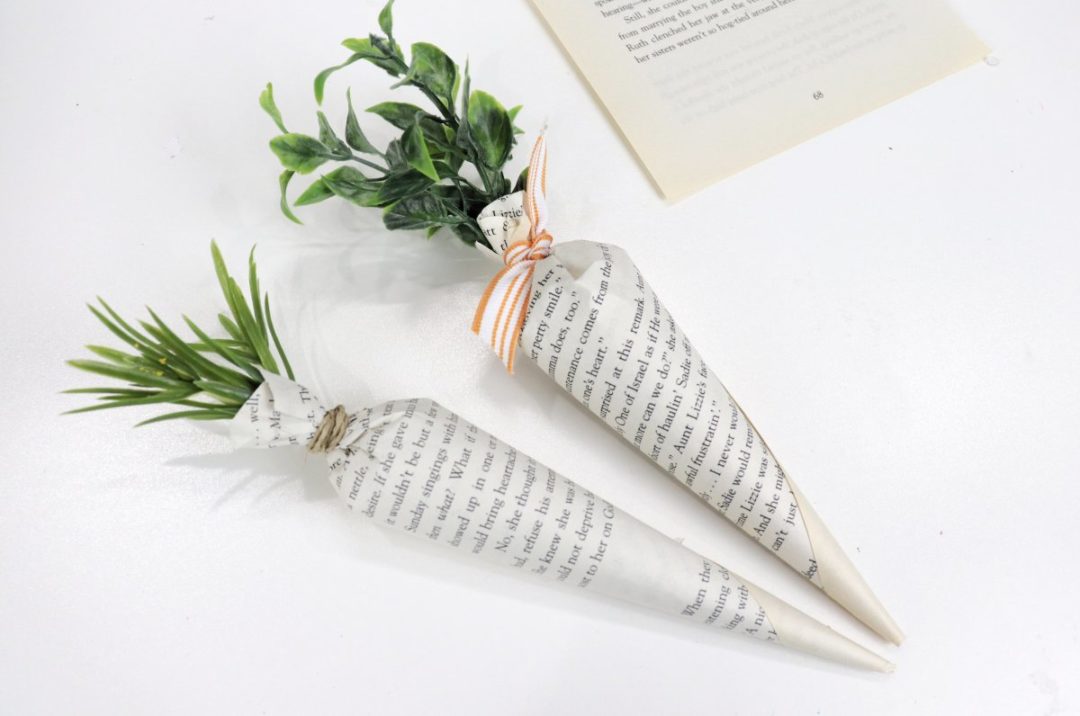 Creative Book Page Crafts: Simple Ideas for DIY Projects - Pillar Box Blue