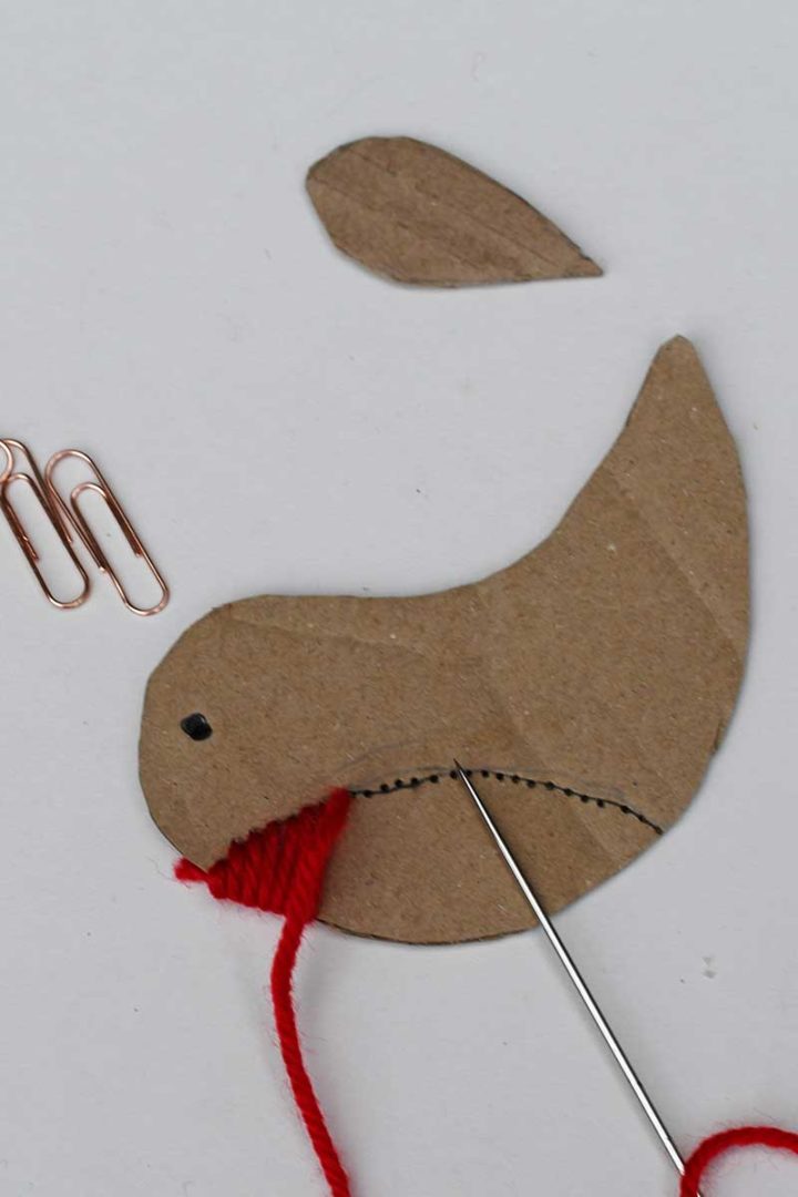Cardboard Robin Ornament DIY: A Cute and Eco-Friendly Craft - Pillar ...