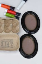 Upcycled Egg Box Bunny Portraits – A Quirky Spring Craft - Pillar Box Blue