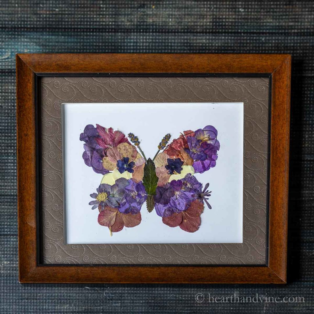 53 Beautiful Butterfly Crafts Adults Will Love To Make - Pillar Box Blue