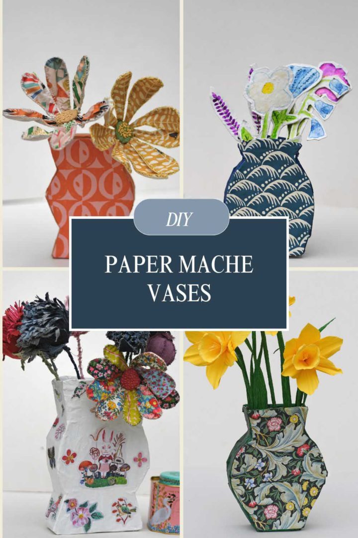 Easy Paper Mache Vases – A Fun and Stylish DIY for Flower Lovers ...