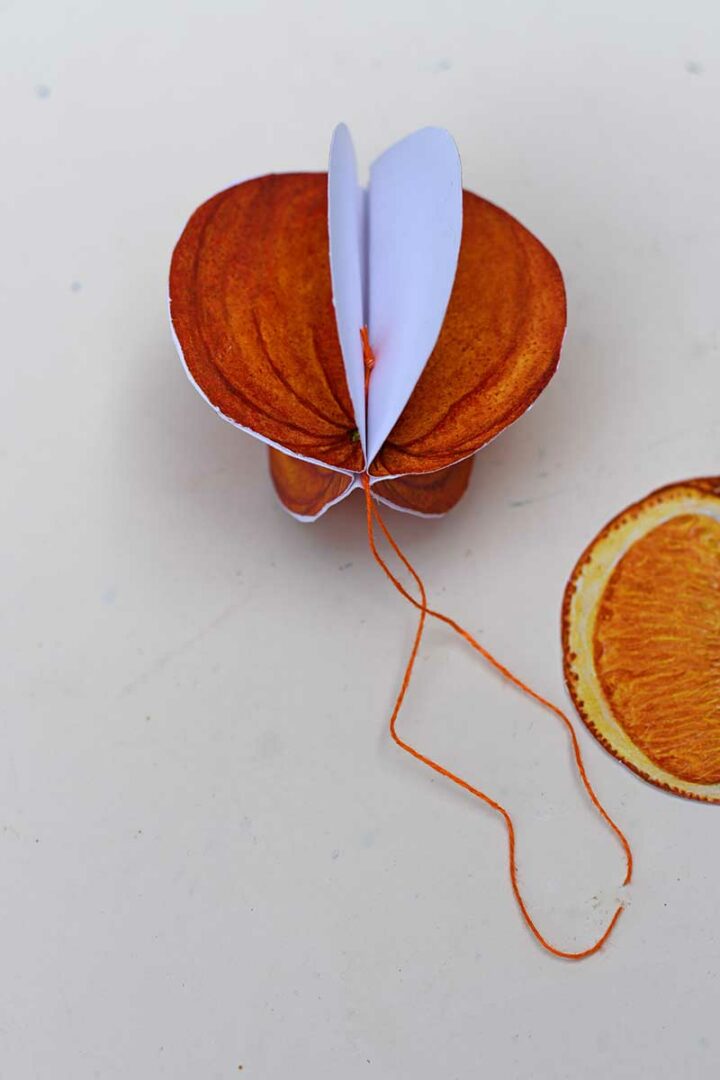 Free Printable Paper Fruit Ornaments You’ll Love - Pillar Box Blue